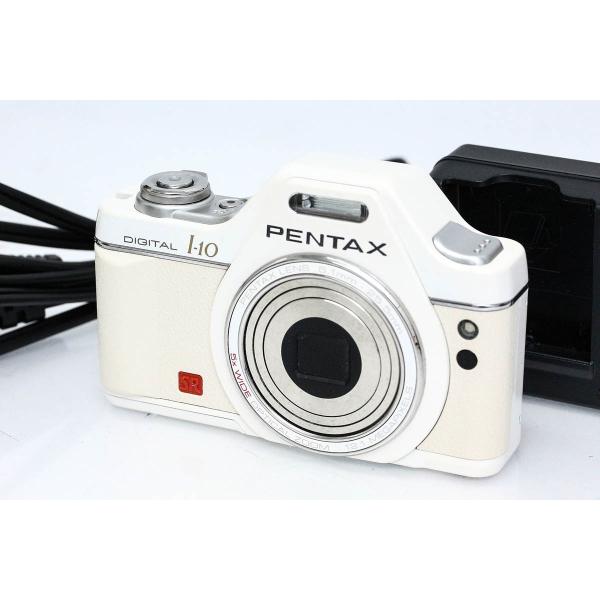 ■商品名ペンタックス Optio I-10 ホワイト■状態ジャンク品動作未確認の為ジャンク品扱いです。[外観]状態は商品写真よりご確認ください。[光学]未確認です[動作]動作未確認です。 [シャッター数]不明■付属品商品写真に写っているもの...