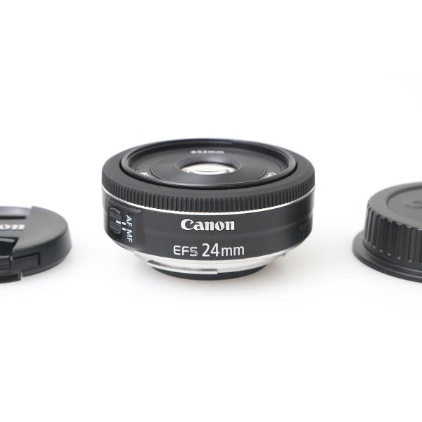 ■商品名キヤノン EF-S24mm F2.8 STM■状態美品[外観]わずかなスレや小傷はありますが、中古品としてきれいな状態です。[光学]わずかな微細チリのみでくもりやカビなど無くきれいな状態です。[動作]基本動作に異常は無く動作良好です...