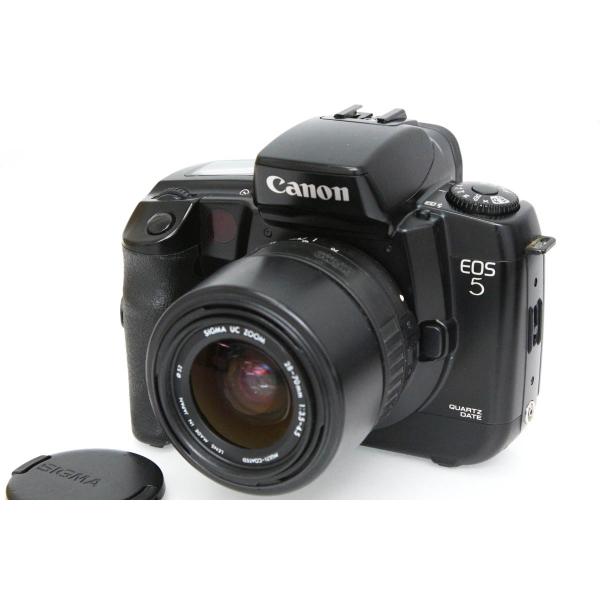 ■商品名キヤノン EOS 5 ボディ+ SIGMA UZ ZOOM 28-70mm f3.5-4.5レンズ■状態並品■付属品アイピースシグマレンズ※付属品について上記、主要な付属品を記載しております。画像にあるものが全てとなりますので、詳細...