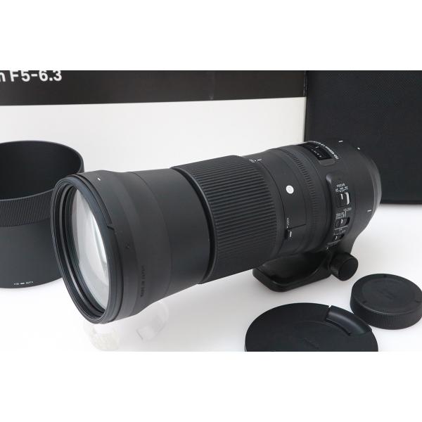 ■商品名シグマ 150-600mm F5-6.3 DG OS HSM Contemporary [ニコン用]■状態美品[外観]わずかなスレや小傷はありますが、中古品としてきれいな状態です。[光学]わずかな微細チリのみでくもりやカビなど無くき...