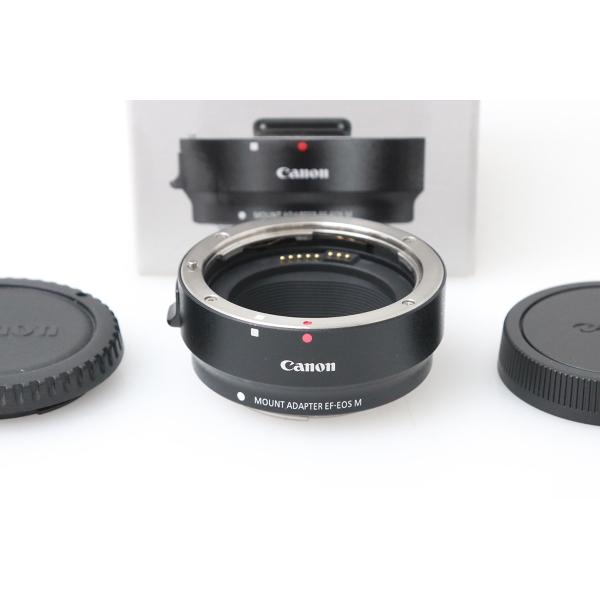 ■商品名キヤノン EF-EOS M マウントアダプター■状態良品■付属品ボディキャップリアキャップ説明書元箱※三脚座欠品※付属品について上記、主要な付属品を記載しております。画像にあるものが全てとなりますので、詳細は商品写真よりご確認くださ...