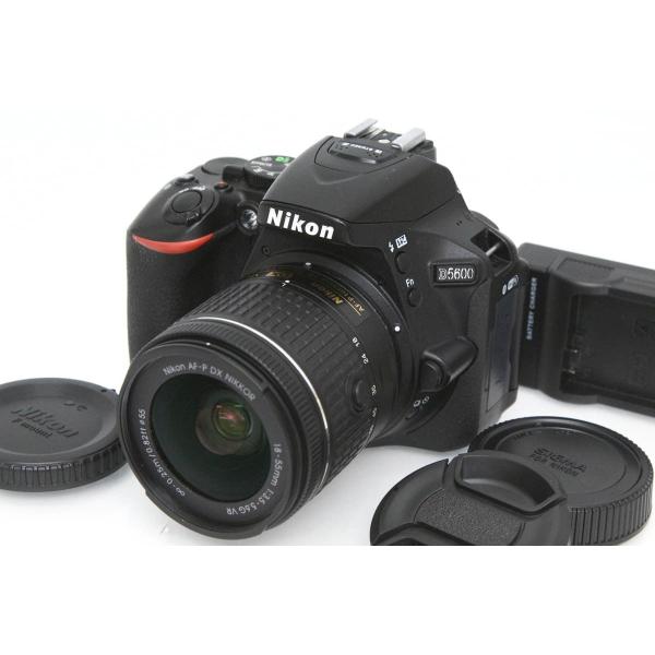 ■商品名ニコン D5600 18-55 VR レンズキット■状態お買い得品ショット数が過多となっております。レンズのロック機構不具合が発生しております。[外観]グリップ等ゴムが劣化しております。全体的に使用に伴うスレや傷があります。[光学]...