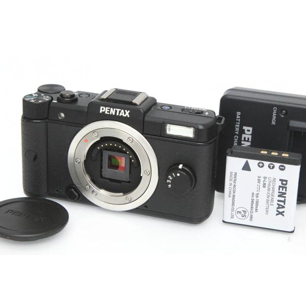■商品名ペンタックス PENTAX Q ボディブラック■状態良品[外観]概ねきれいな状態ですが、一部スレや傷があります。液晶黄変が発生しております。[光学]イメージセンサーに異常は無くきれいな状態です。[動作]基本動作に異常は無く動作良好で...