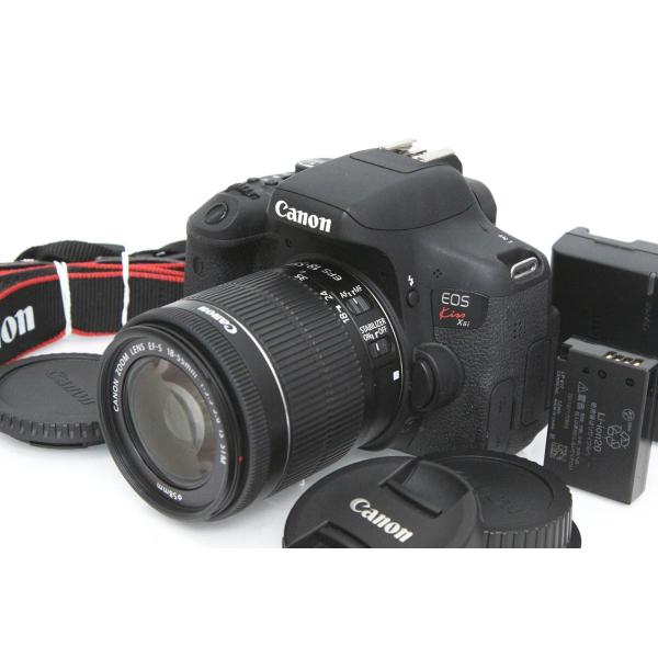 ■商品名キヤノン EOS Kiss X8i EF-S18-55 IS STM レンズキット（センサー清掃済）■状態良品[外観]概ねきれいな状態ですが、一部スレや傷があります。[光学]ファインダーやイメージセンサーに異常は無くきれいな状態です...
