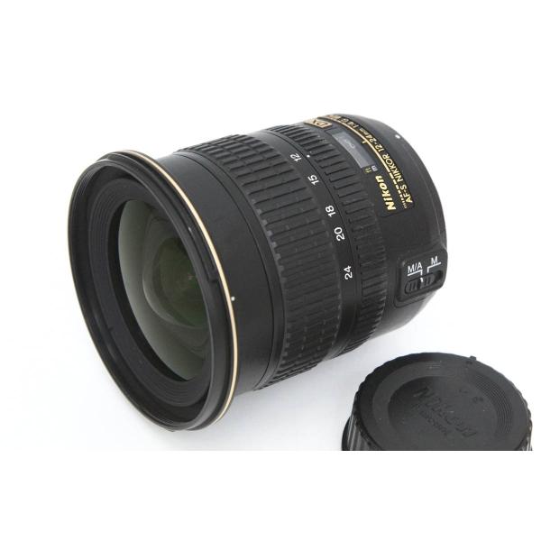 ■商品名ニコン AF-S DX Zoom-Nikkor 12-24mm f/4G IF-ED■状態お買い得品ピントリングべたつきが発生しております。[外観]全体的に使用に伴うスレや傷があります。[光学]チリの混入はありますがくもりやカビなど...