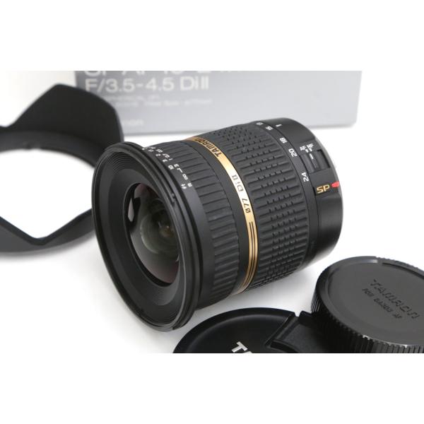 ■商品名タムロン SP AF 10-24mm F/3.5-4.5 Di II LD Aspherical [IF] (Model B001) (キヤノン用)■状態美品[外観]わずかなスレや小傷はありますが、中古品としてきれいな状態です。[光...