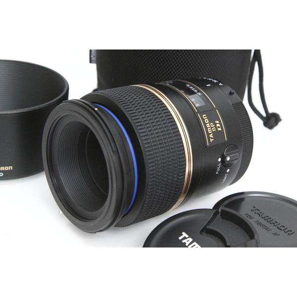 ■商品名タムロン SP AF90mm F/2.8 Di MACRO 1:1 (Model272E) (ペンタックス用)■状態美品[外観]わずかなスレや小傷はありますが、中古品としてきれいな状態です。[光学]わずかな微細チリのみでくもりやカビ...
