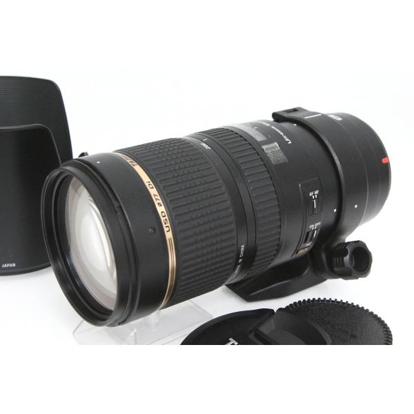 ■商品名タムロン SP 70-200mm F/2.8 Di VC USD (Model A009) [キヤノン用]■状態並品[外観]全体的に使用に伴うスレや傷があります。[光学]チリの混入はありますがくもりやカビなどは無く実用的な状態です。...
