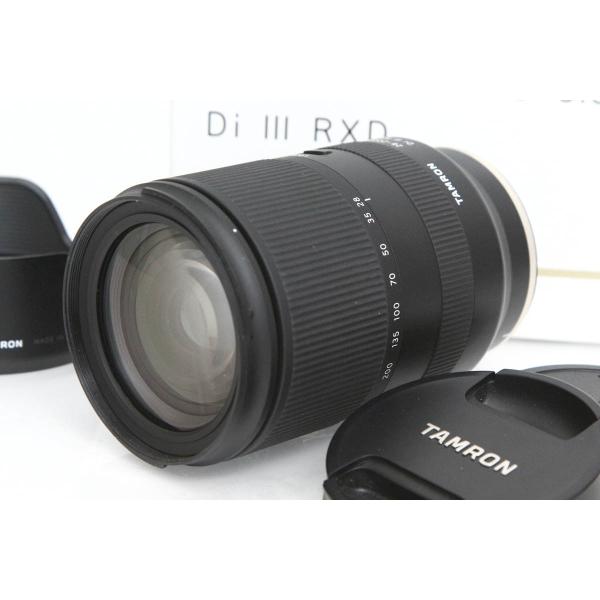 ■商品名タムロン 28-200mm F/2.8-5.6 Di III RXD (Model A071)■状態美品[外観]わずかなスレや小傷はありますが、中古品としてきれいな状態です。鏡胴に僅かにスレがあります。[光学]わずかな微細チリのみで...