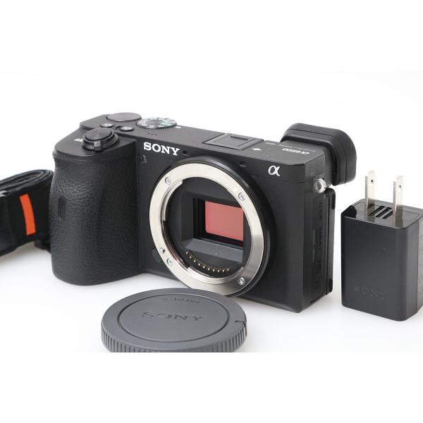 ■商品名ソニー α6600 ILCE-6600 ボディ■状態お買い得品背面コントロールダイアル左右、上クリック不良です。※スイッチとしてはいまのところ機能しています。[外観]概ねきれいな状態ですが、一部スレや傷があります。底面にスレ傷があり...