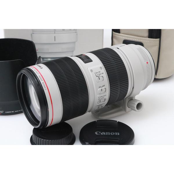 ■商品名キヤノン EF70-200mm F2.8L IS III USM■状態良品[外観]概ねきれいな状態ですが、一部スレや傷があります。[光学]チリの混入はありますがくもりやカビなどは無く実用的な状態です。[動作]基本動作に異常は無く動作...