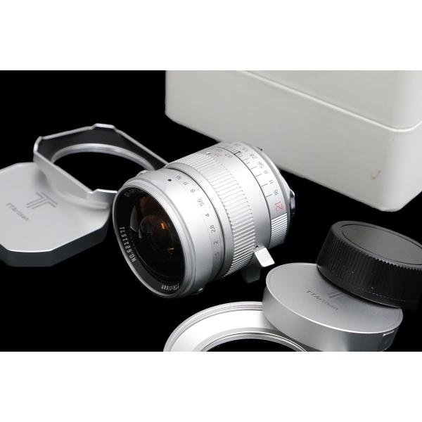 ■商品名銘匠光学 TTArtisan 21mm F1.5 ASPH (ライカM用) シルバー■状態美品[外観]わずかなスレや小傷はありますが、中古品としてきれいな状態です。[光学]わずかな微細チリのみでくもりやカビなど無くきれいな状態です。...