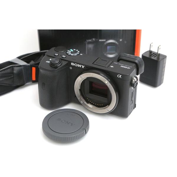 ■商品名ソニー α6600 ILCE-6600 ボディ（センサー清掃済み）■状態美品[外観]わずかなスレや小傷はありますが、中古品としてきれいな状態です。[光学]ファインダーやイメージセンサーに異常は無くきれいな状態です。[動作]基本動作に...