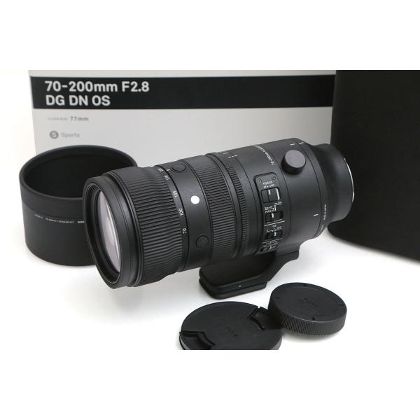 ■商品名シグマ 70-200mm F2.8 DG DN OS [ライカL用]■状態良品[外観]概ねきれいな状態ですが、一部スレや傷があります。[光学]チリの混入はありますがくもりやカビなどは無く実用的な状態です。[動作]基本動作に異常は無く...