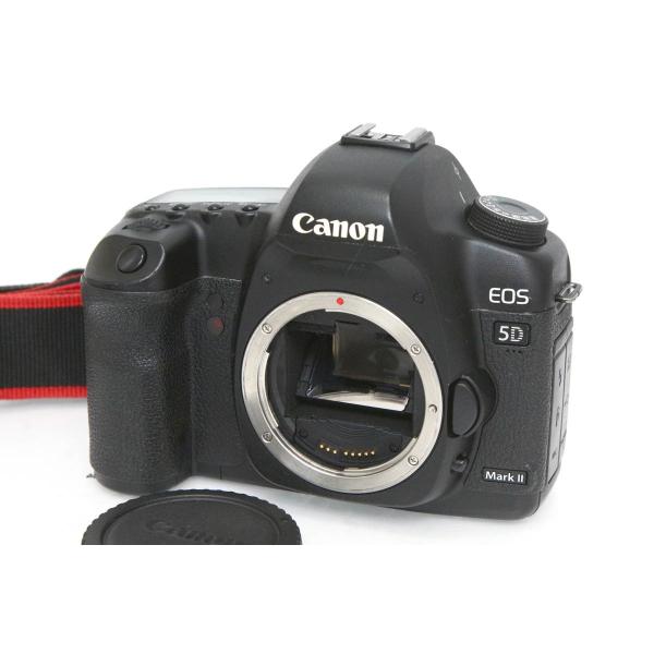■商品名キヤノン EOS 5D Mark II ボディ（センサー清掃済）■状態並品[外観]全体的に使用に伴うスレや傷があります。[光学]ファインダーやイメージセンサーに異常は無くきれいな状態です。[動作]基本動作に異常は無く動作良好です。[...