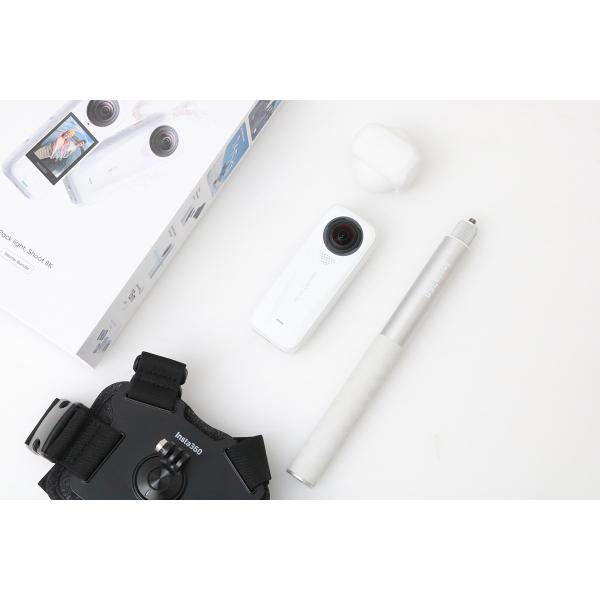 ■商品名Insta360 X4 Air スターターキット [アークティックホワイト]■状態美品[外観]わずかなスレや小傷はありますが、中古品としてきれいな状態です。[光学]レンズはわずかな微細チリのみでくもりやカビなど無くきれいな状態です。...