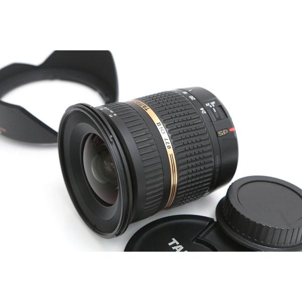 ■商品名タムロン SP AF 10-24mm F/3.5-4.5 Di II LD Aspherical [IF] (Model B001) (キヤノン用)■状態並品[外観]全体的に使用に伴うスレや傷があります。フードのロックが効かない状態...