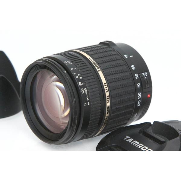 ■商品名タムロン AF 18-200mm F/3.5-6.3 XR　Di II LD Aspherical [IF] MACRO (Model A14) (キヤノン AF)■状態並品[外観]全体的に使用に伴うスレや傷があります。[光学]チリ...