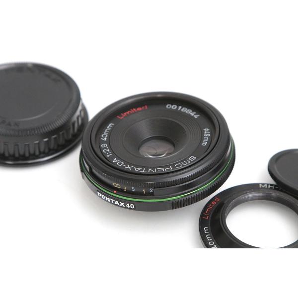 ■商品名ペンタックス smc PENTAX-DA 40mm F2.8 Limited■参考サイトメーカーの商品ページを確認する■状態並品[外観]全体的に使用に伴うスレや傷があります。[光学]チリの混入はありますがくもりやカビなどは無く実用的...