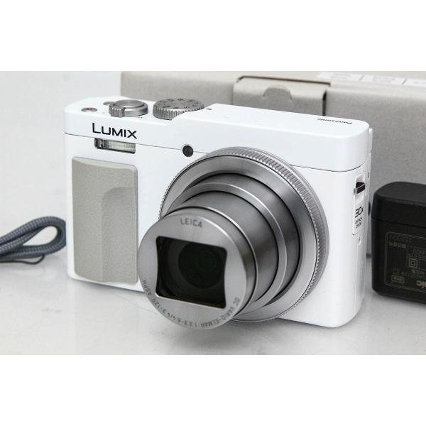■商品名パナソニック LUMIX DC-TZ99-W [ホワイト]■状態美品[外観]わずかなスレや小傷はありますが、中古品としてきれいな状態です。[光学]レンズはわずかな微細チリのみでくもりやカビなど無くきれいな状態です。[動作]基本動作に...