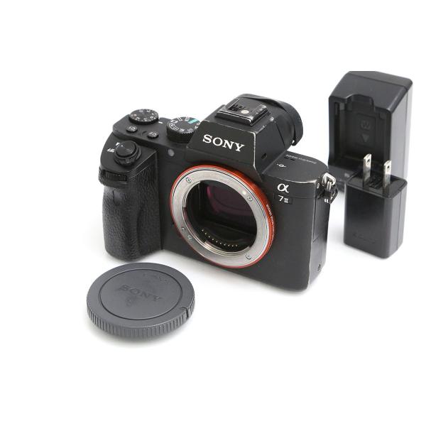■商品名ソニー α7 II ILCE-7M2 ボディ■状態お買い得品底面打痕傷、ラバー剥がれ、塗装剥がれ、ネジ腐食があります。センサー汚れがあります。[外観]全体的に使用に伴うスレや傷があります。底面打痕傷、ラバー剥がれ、塗装剥がれ、ネジ腐...