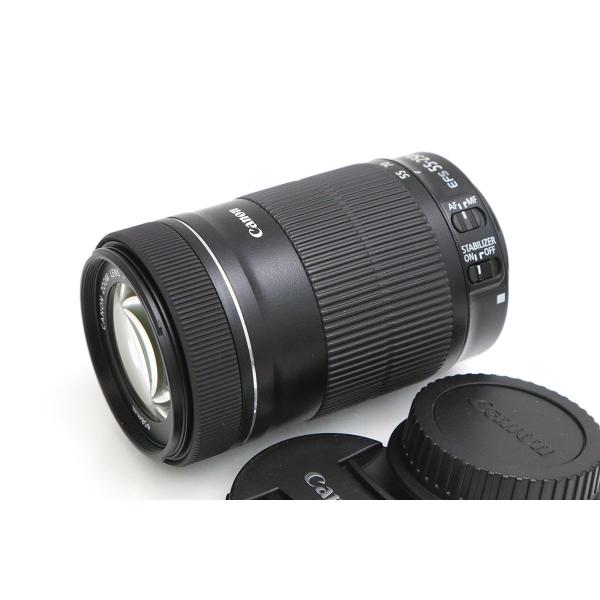 ■商品名キヤノン EF-S55-250mm F4-5.6 IS STM ■状態良品[外観]概ねきれいな状態ですが、一部スレや傷があります。 [光学]チリの混入はありますがくもりやカビなどは無く実用的な状態です。 [動作]基本動作に異常は無く...