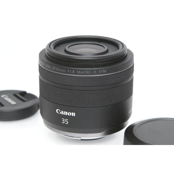 ■商品名キヤノン RF35mm F1.8 マクロ IS STM■状態良品[外観]概ねきれいな状態ですが、一部スレや傷があります。[光学]チリの混入はありますがくもりやカビなどは無く実用的な状態です。[動作]基本動作に異常は無く動作良好です。...