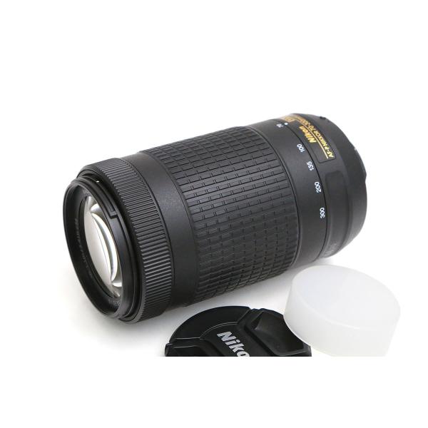 ■商品名ニコン AF-P DX NIKKOR 70-300mm f/4.5-6.3G ED VR ■状態美品[外観]わずかなスレや小傷はありますが、中古品としてきれいな状態です。 [光学]わずかな微細チリのみでくもりやカビなど無くきれいな状...