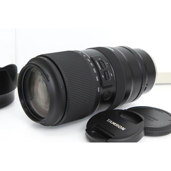 ■商品名タムロン 50-400mm F/4.5-6.3 Di III VC VXD (Model A067) [ニコンZ用] ■状態美品[外観]わずかなスレや小傷はありますが、中古品としてきれいな状態です。 [光学]わずかな微細チリのみでく...