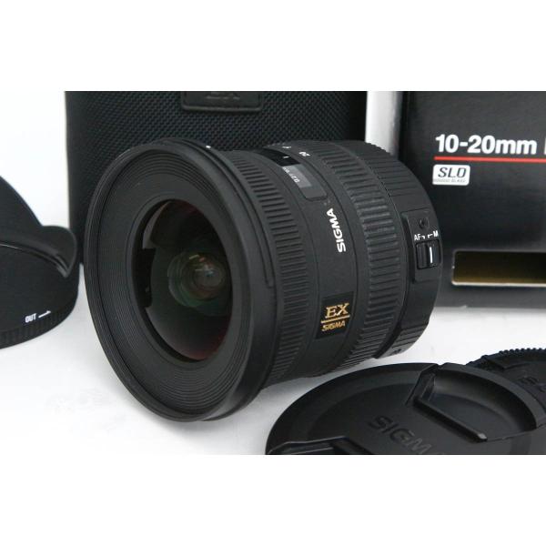 ■商品名シグマ 10-20mm F3.5 EX DC HSM (ソニー用)■状態良品[外観]概ねきれいな状態ですが、一部スレや傷があります。[光学]チリの混入はありますがくもりやカビなどは無く実用的な状態です。[動作]基本動作に異常は無く動...
