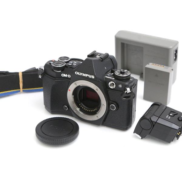 ■商品名オリンパス OLYMPUS OM-D E-M5 Mark II ボディ（純正予備バッテリー付き・センサー清掃済み）■状態良品[外観]概ねきれいな状態ですが、一部スレや傷があります。[光学]ファインダーやイメージセンサーに異常は無くき...