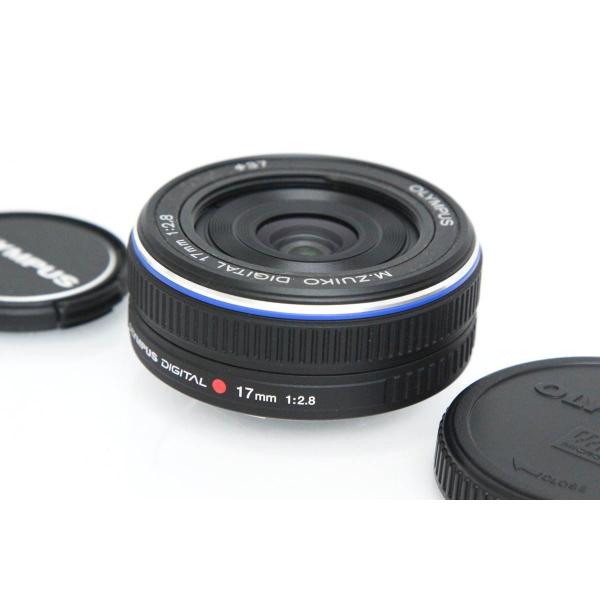 ■商品名オリンパス M.ZUIKO DIGITAL 17mm F2.8 [ブラック]■状態美品[外観]わずかなスレや小傷はありますが、中古品としてきれいな状態です。[光学]わずかな微細チリのみでくもりやカビなど無くきれいな状態です。[動作]...