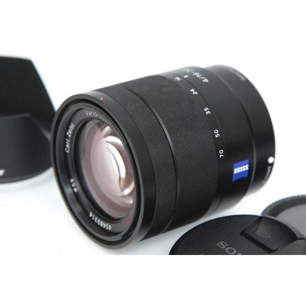 ■商品名ソニー Vario-Tessar T* E 16-70mm F4 ZA OSS SEL1670Z■状態お買い得品前群レンズ内カビ・くもりが発生しております。現状確認できる症状を記載しております。記載以外の症状が発生する場合がございま...