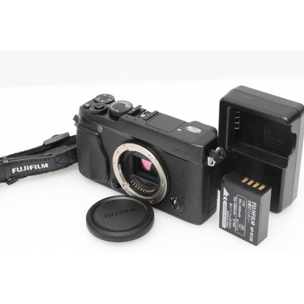 ■商品名富士フイルム FUJIFILM X-E1 ボディ [Black]■状態お買い得品・使用感があります・ロゴに塗りつぶしがあります・液晶左寄りに黄変があります現状確認できる症状を記載しております。記載以外の症状が発生する場合がございます...