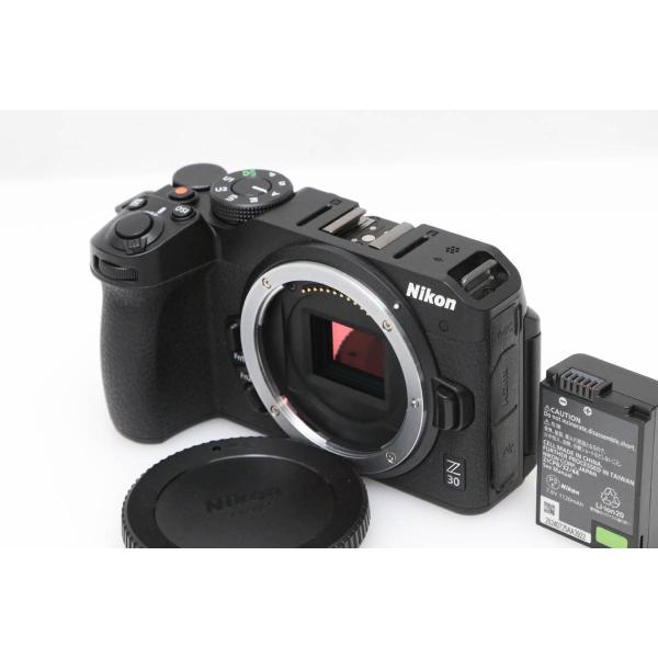 ■商品名ニコン Z 30 ボディ■状態美品[外観]わずかなスレや小傷はありますが、中古品としてきれいな状態です。[光学]イメージセンサーに異常は無くきれいな状態です。[動作]基本動作に異常は無く動作良好です。[シャッター数]5,265回■付...