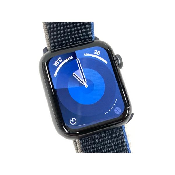 Apple Watch SE（GPS + Cellular）アルミニウム44 mmケース（モデル：A2356）スペースグレイのアルミニウム製、レッドリングのDigital CrownIon-Xガラス、Retinaディスプレイ、セラミック裏蓋...
