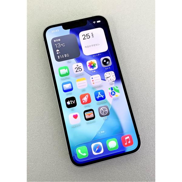 [仕様]●内蔵ストレージ容量：128GB●液晶：6.1インチ Super Retina XDRディスプレイ (2532 x 1170)●OS：iOS 26.1●SIM：デュアルSIM（nanoSIMとeSIM）●IMEI：359064447...
