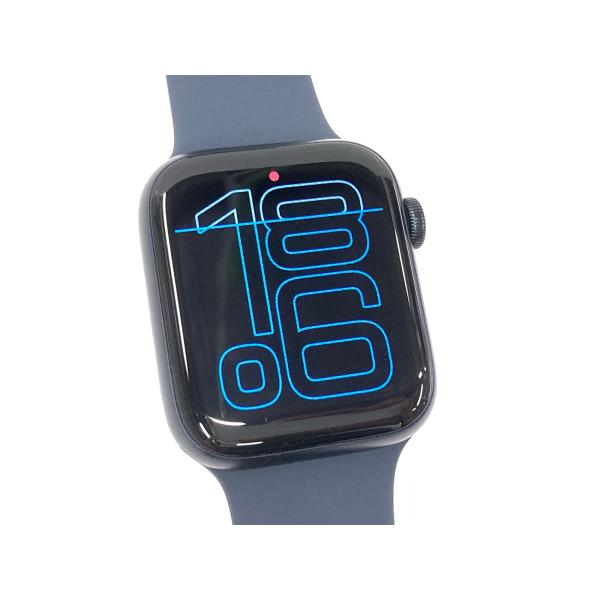 Apple Watch SE 3 (GPS + Cellular) MEPJ4J/A44mmケース（モデル：A3328）ミッドナイトのアルミニウム製、同色リングのDigital CrownIon-Xガラス、Retinaディスプレイ、アルミニ...