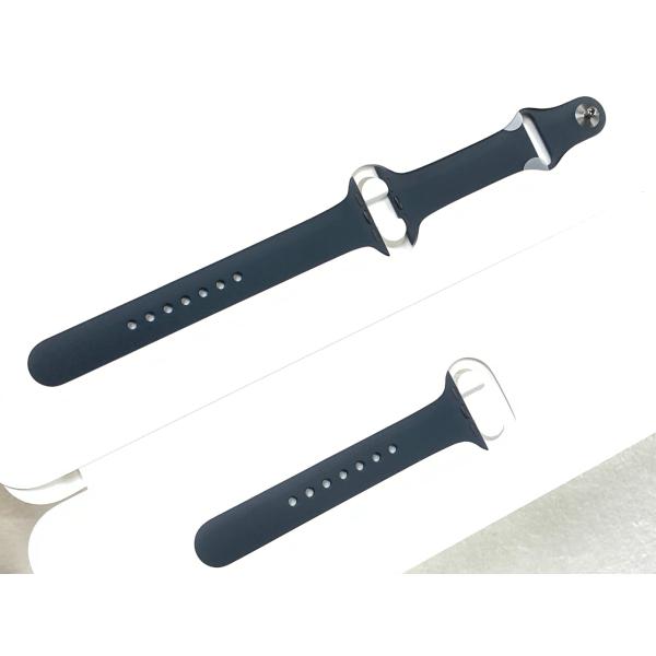 アップルウォッチ 41mm  ミッドナイトスポーツバンド（Apple Watch 41mm Midnight Sport Band）グラファイトステンレススチールピンバンドの互換性ほとんどのバンドは、サイズが対応するApple Watch ...