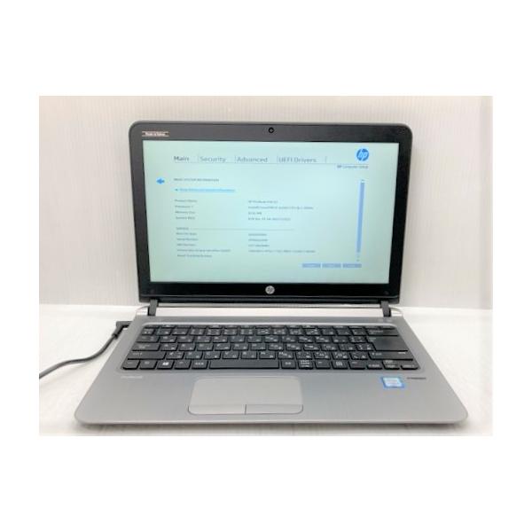 [仕様]●CPU：Corei5-6200U 2.30GHz●メモリ：8GB●内蔵ストレージ：※なし（マウンター欠品）●光学ドライブ：非搭載●液晶：13.3インチワイド（1366ｘ768）●Webカメラ：あり●通信：有線LANあり(100/1...