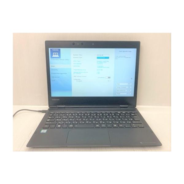 [仕様]●CPU：Corei5-7300U 2.60GHz●メモリ：8GB●内蔵ストレージ：256GB-SSD●液晶：12.5インチワイド（1920ｘ1080）タッチパネル付●Webカメラ：あり●通信：有線LANなし、無線LANあり(a/b...