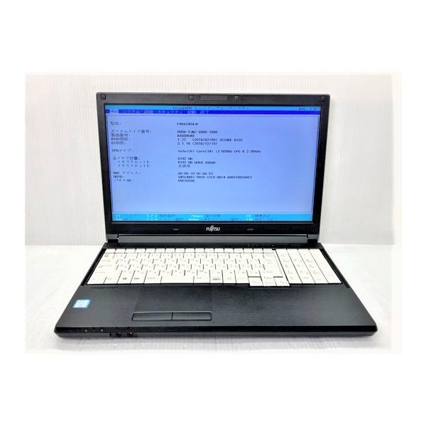 [仕様]●CPU：Corei3-6006U 2.00GHz●メモリ：8GB●内蔵ストレージ：500GB-HDD●光学ドライブ：DVDマルチ●液晶：15.6インチワイド（1366ｘ768）●通信：有線LANあり(10/100/1000)、無線...