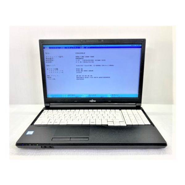 [仕様]●CPU：Corei3-6006U 2.00GHz●メモリ：8GB●内蔵ストレージ：※なし（2.5インチベイ）●光学ドライブ：DVDマルチ●液晶：15.6インチワイド（1366ｘ768）●通信：有線LANあり(10/100/1000...