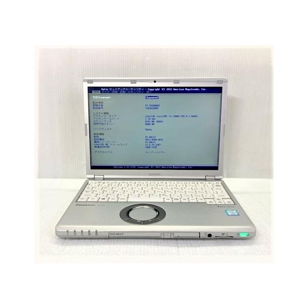 [仕様]●CPU：Corei5-7300U 2.60GHz●メモリ：8GB●内蔵ストレージ：※なし（Ｍ.2スロット）●光学ドライブ：DVDスーパーマルチ●液晶：12.1インチワイド（1920ｘ1200）●Webカメラ：あり●通信：有線LAN...