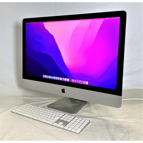 [仕様]●CPU：Core i5 3.30GHz●メモリ：8GB (4GB×2)●内蔵ストレージ：3TB Fusion Drive●液晶：27インチ Retina 5Kディスプレイ(5120 x 2880)●グラフィック：AMD Radeo...