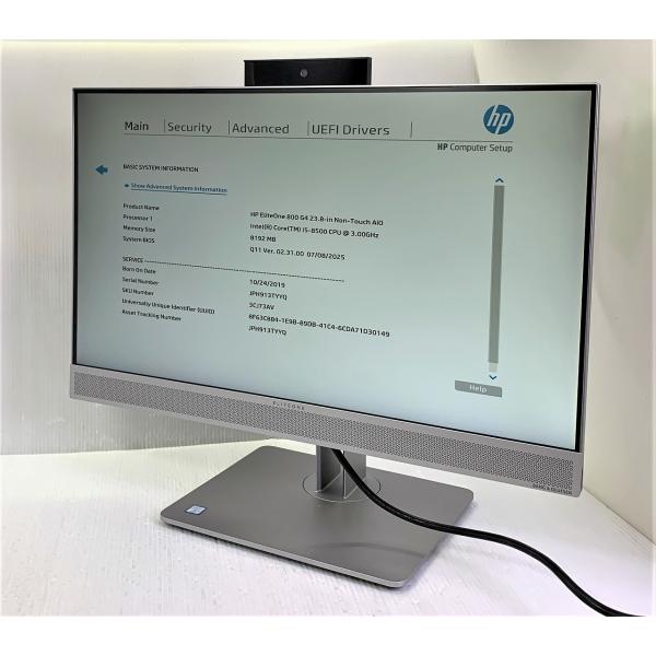 [仕様]●CPU：Corei5-8500 3.00GHz●メモリ：8GB●内蔵ストレージ：256GB SSD M.2(NVMe)●光学ドライブ：DVDスーパーマルチドライブ●液晶：23.8インチワイド・フルHD非光沢・IPSディスプレイ (...