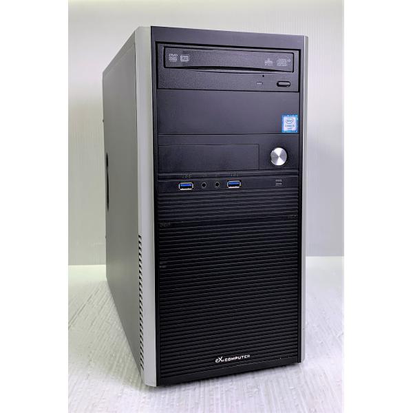 [仕様]●CPU：Corei5-6400 2.70GHz●メモリ：8GB (4GBメモリ2枚挿し、空きスロット×0)●内蔵ストレージ：※なし（3.5インチベイ×2 / 2.5インチベイ×1）●光学ドライブ：DVDスーパーマルチドライブ●モニ...