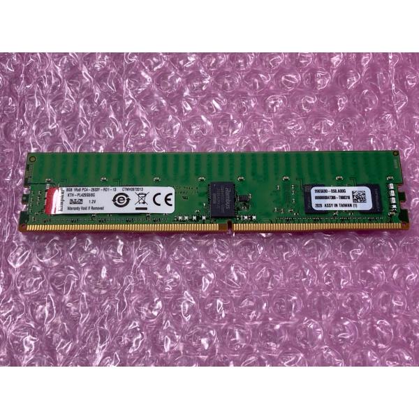 Part Number: KTH-PL429S8/8G8GB DDR4 2933MT/s ECC Registered DIMMDDR4 2933MT/s ECC Registered DIMM CL21 1RX8 1.2V 288-pin...