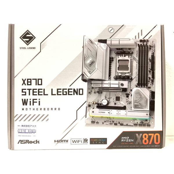 - AMD AM5 ソケット Ryzen 9000, 8000 および 7000 シリーズ CPU に対応*利用可能な拡張スロットはCPUに応じて異なります。 詳細は PCIe/M.2 帯域幅表を参照してください.規格 - ATX 規格: ...