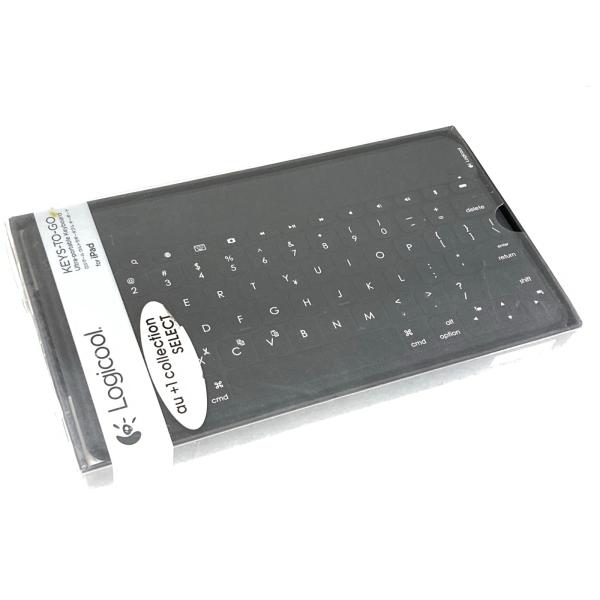 Logicool KEYS-TO-GO for iPad iK1041BK （au +1 collection RS4K008K）バッテリが完全消耗しています。MicroUSBでの通電状態では使用可能のようです。保証なし商品としてお安くご提...
